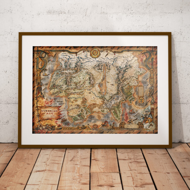 Hyborian Age Poster | Conan The Barbarian