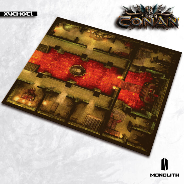 Our Conan Board Game is Huge, & There’s an (Aggressive) Red Nails ...