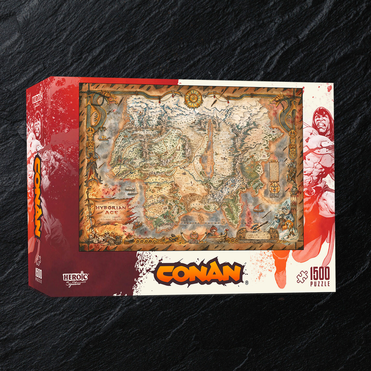 Hyborian Age Puzzle (1,500 Pieces) | Conan The Barbarian