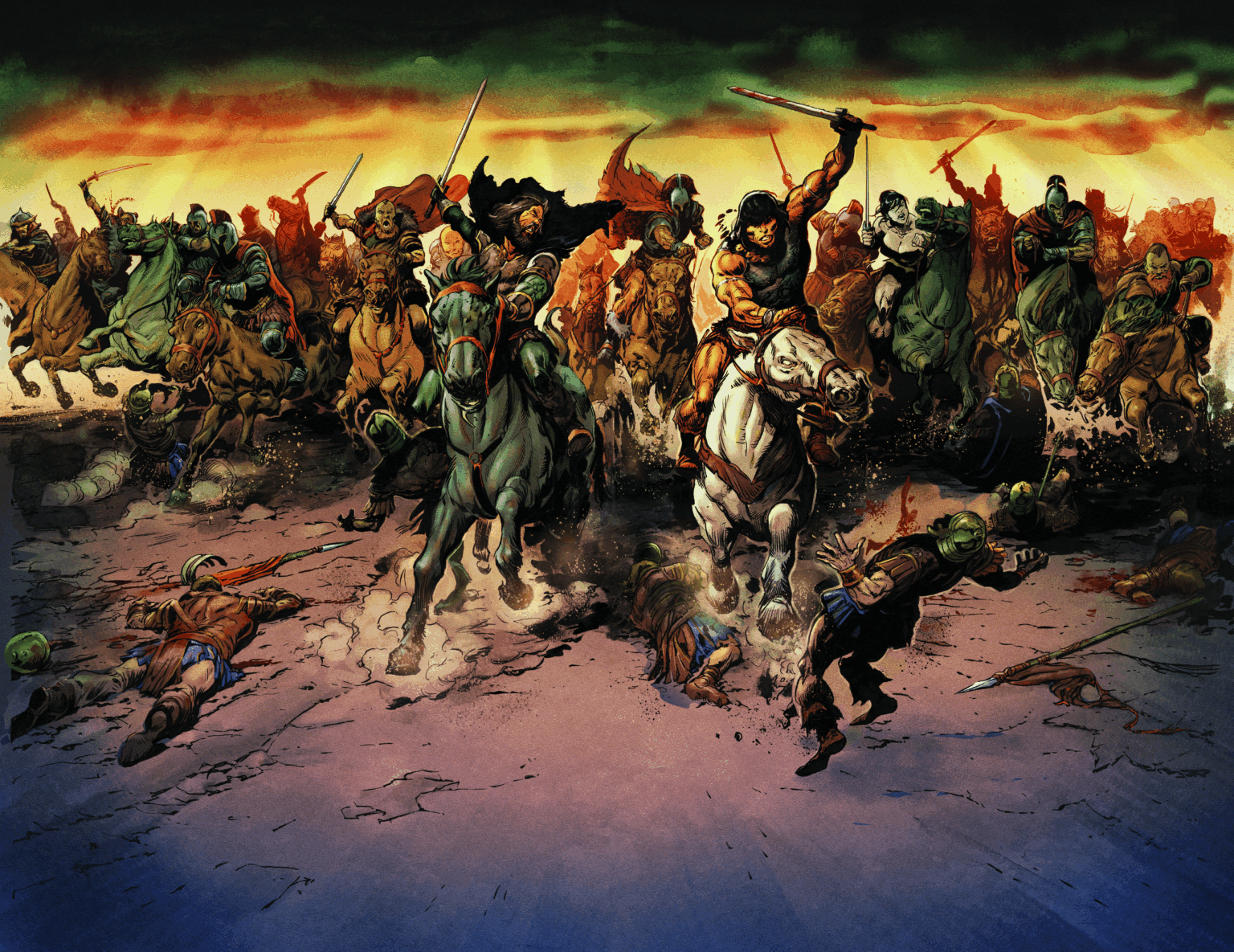 A Deep Dive into Conquering Crown: Issues 26 - 28 of Conan the ...