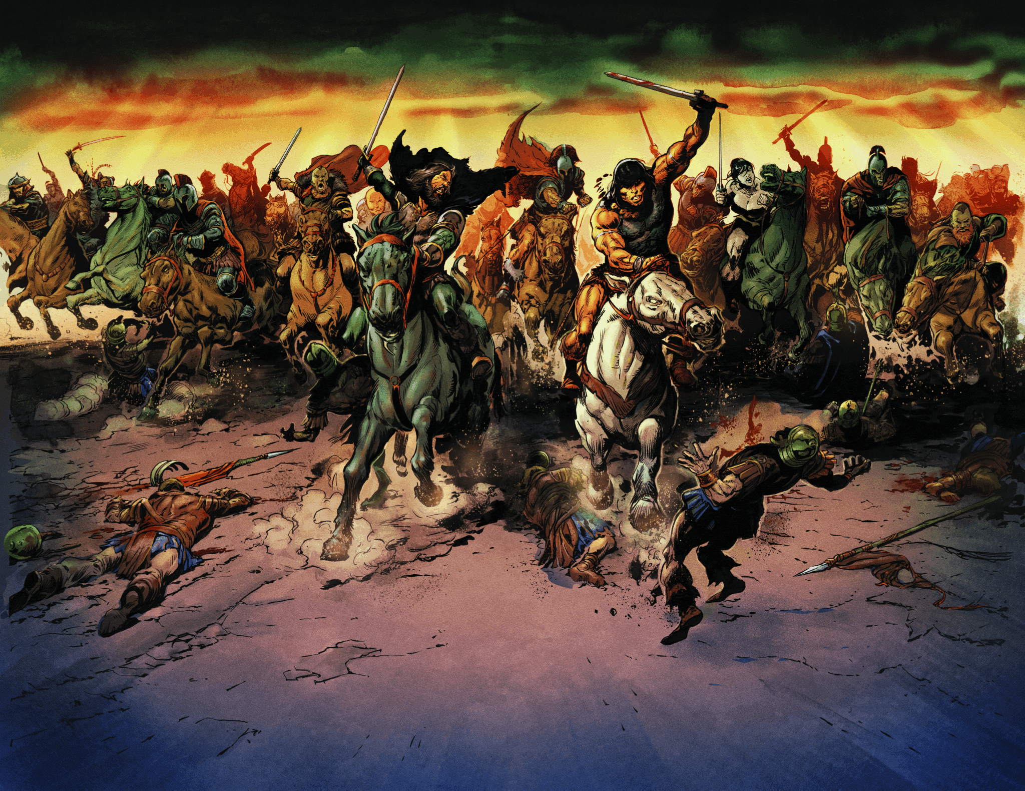 A Deep Dive into Conquering Crown: Issues 26 - 28 of Conan the ...